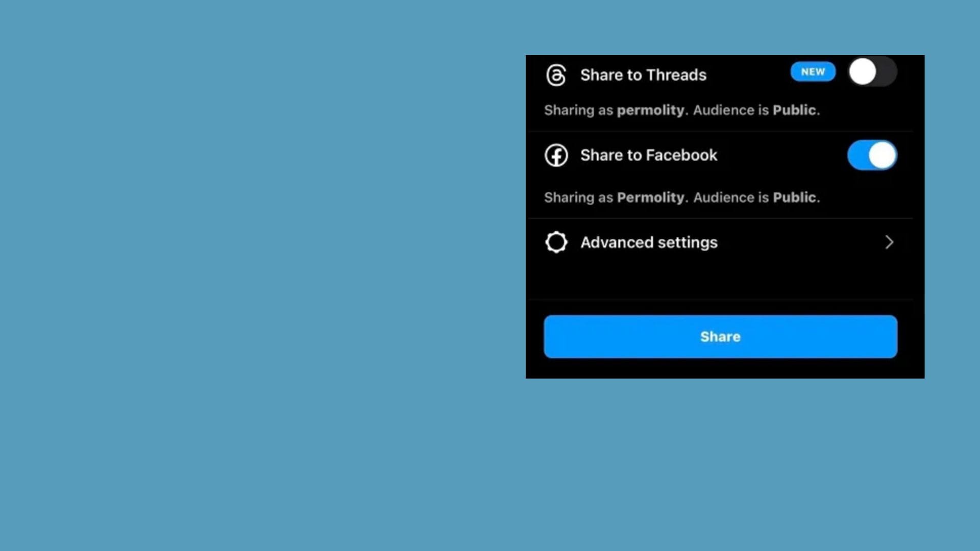 Cross-Posting Instagram to Threads
