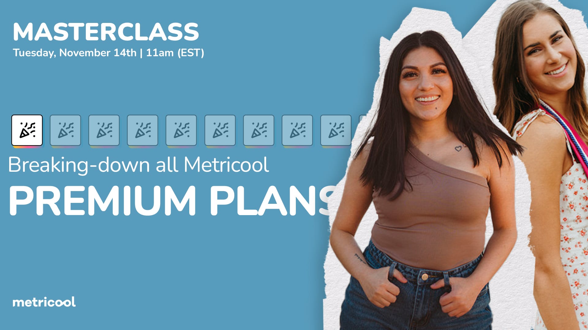 [FREE MasterClass] Breaking-Down All Metricool Premium Plans
