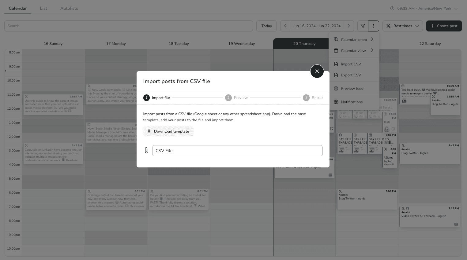 How to Schedule Threads Posts | Metricool
