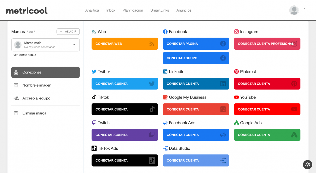 Tutorial de Metricool: todo sobre sus funcionalidades
