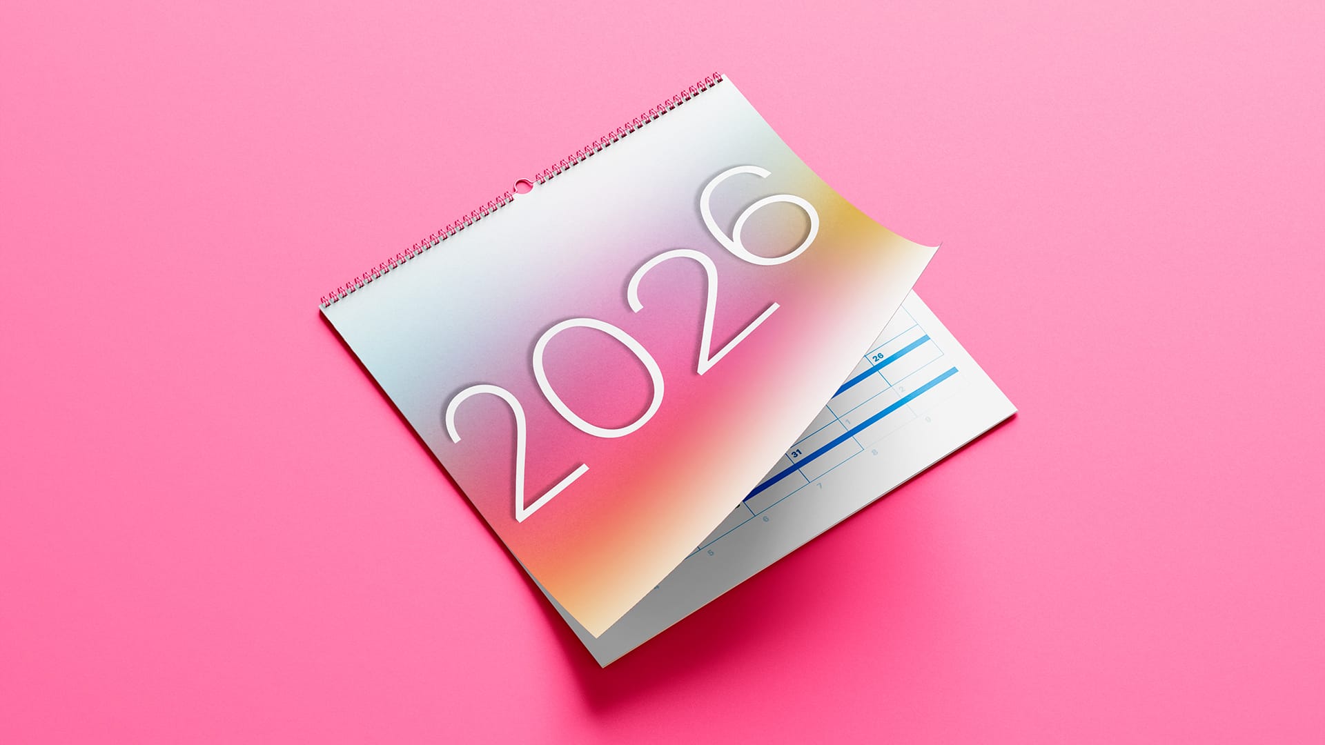 2026 US Calendar for Social Media Manager's