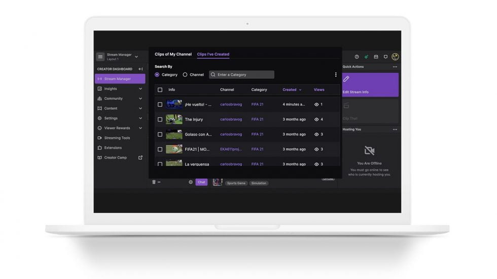 Twitch Clips: what they are and how to download them