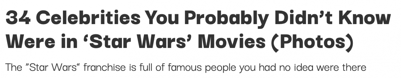 Eye-catching titles Create to increase readership, traffic and sales.