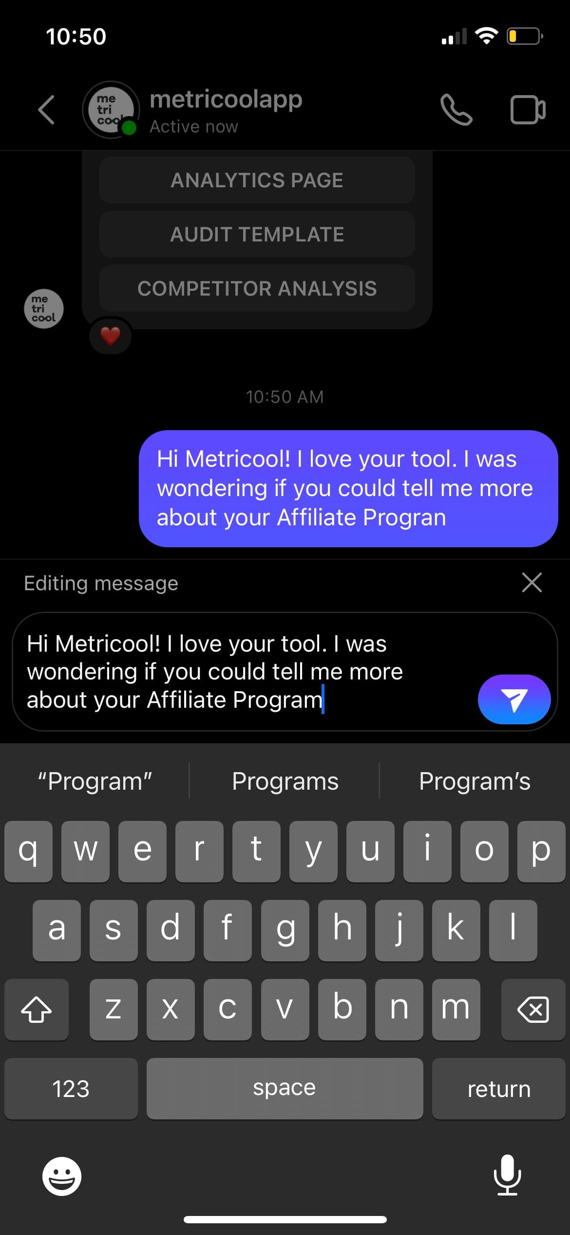 How to Edit Messages on Instagram