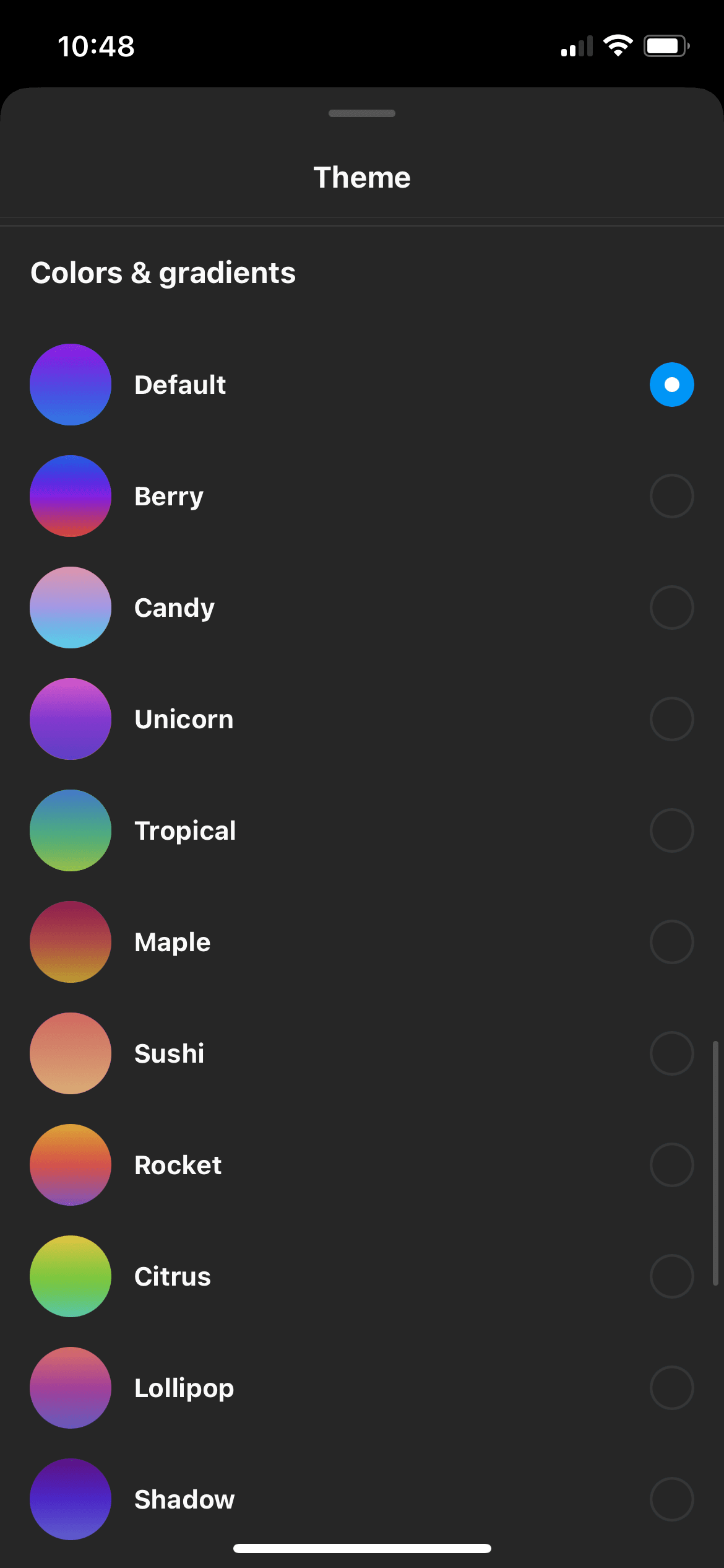 How to Customize Your Instagram Message Themes