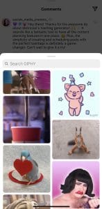How to Add GIFs in Instagram Comments