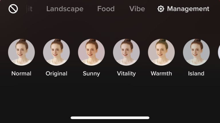 Filters on TikTok: how to add them and the most popular ones