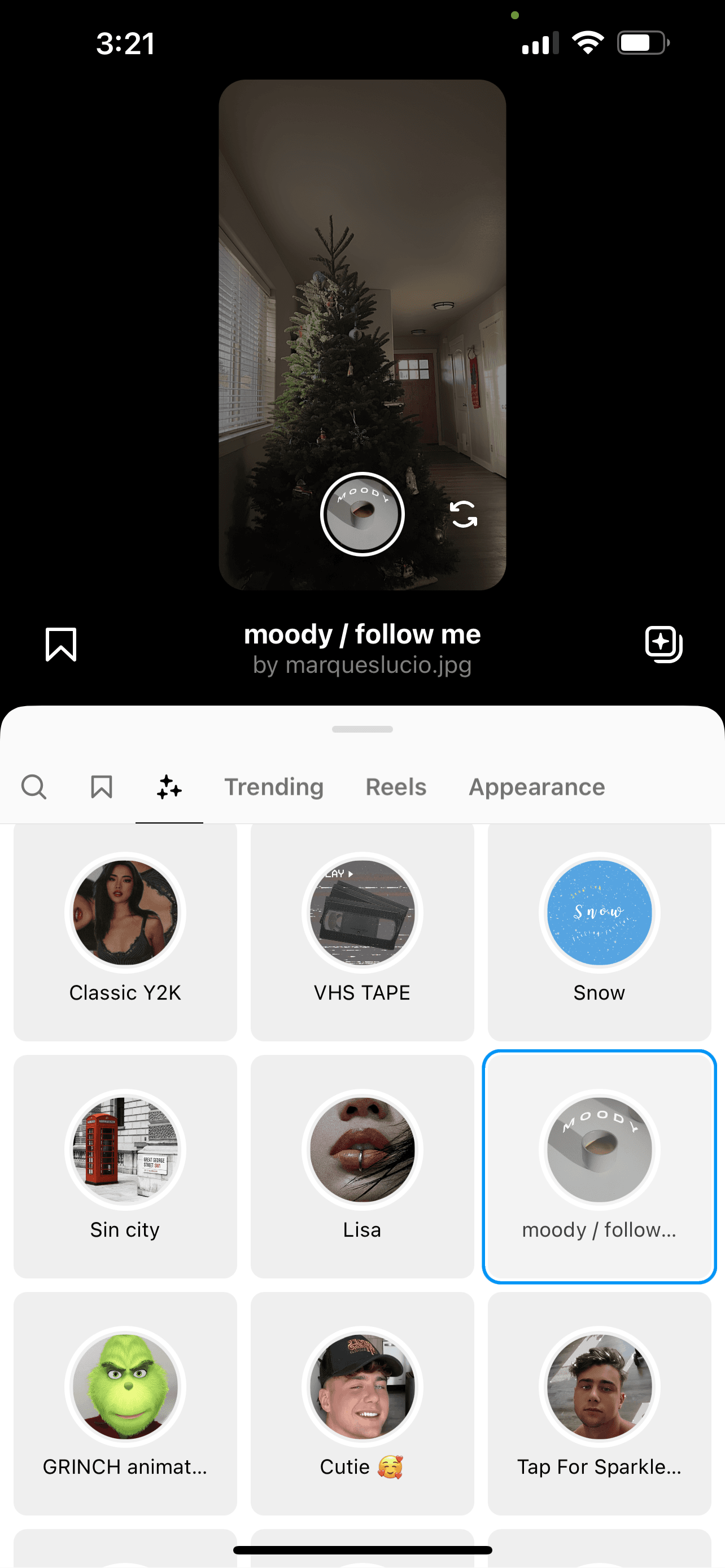 How to Use and Search for Instagram Filters 2025