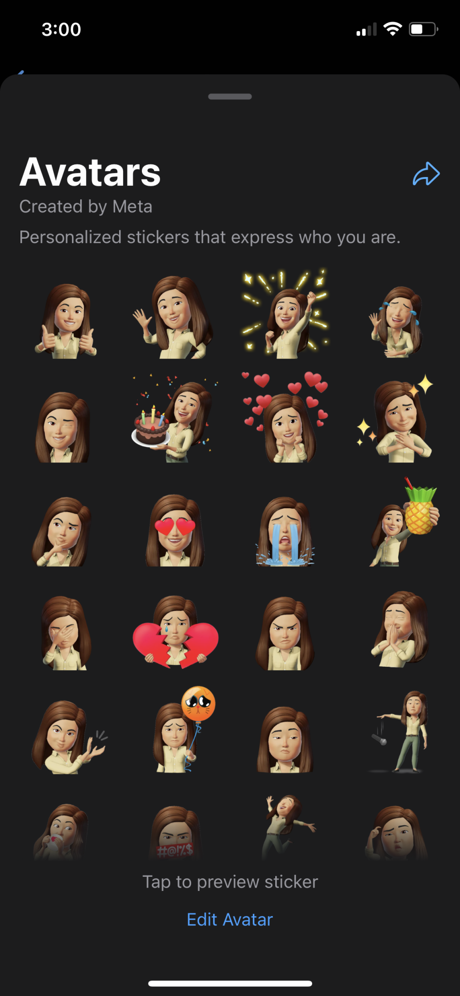 Meta Adds Animated Avatar Stickers in WhatsApp | Metricool