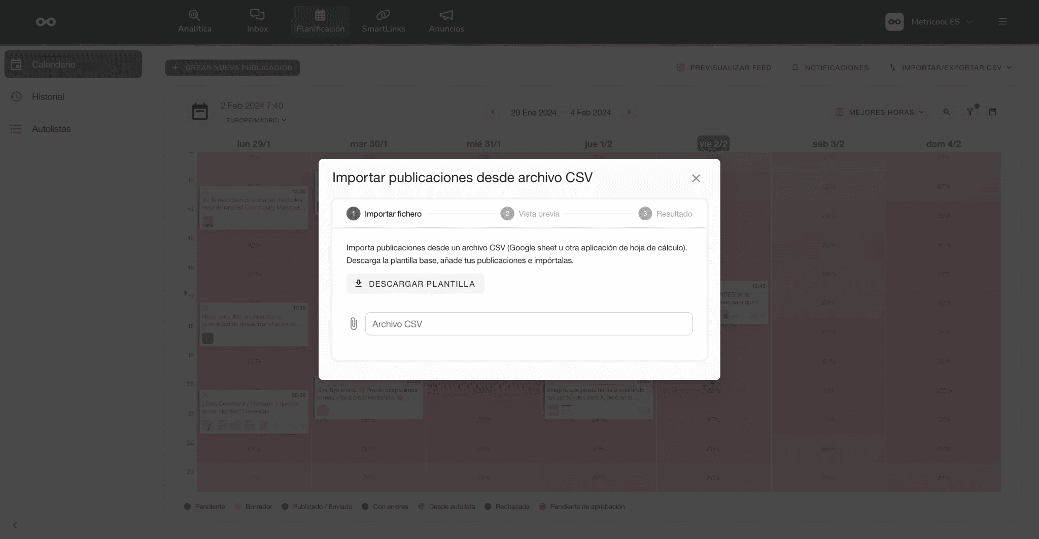 Fichero CSV: cómo planificar tu estrategia de contenidos