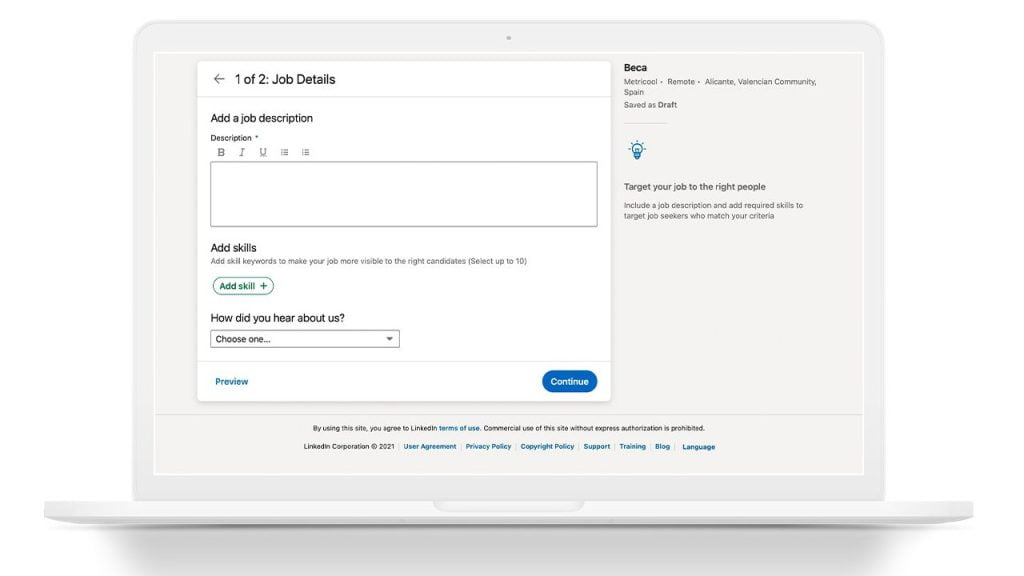 How to post a job on LinkedIn step-by-step