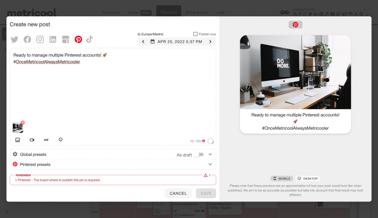 How to Manage Multiple Pinterest Accounts