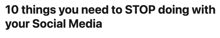 Eye-catching titles Create to increase readership, traffic and sales.