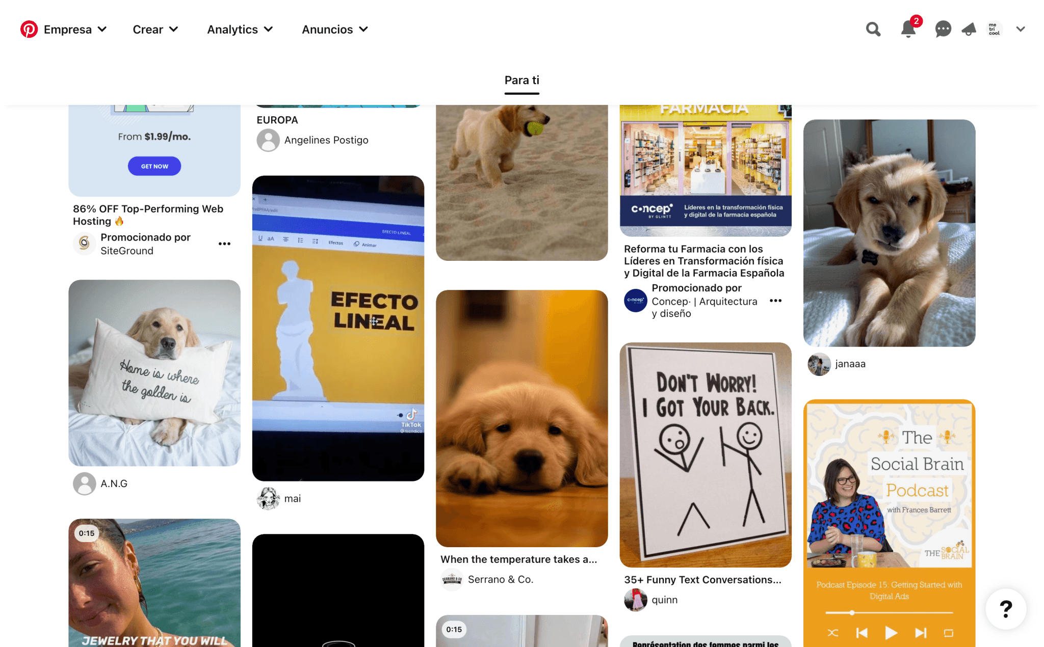 Cómo usar Pinterest Online