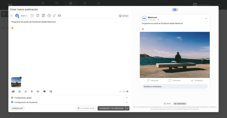 Cómo programar publicaciones en Facebook