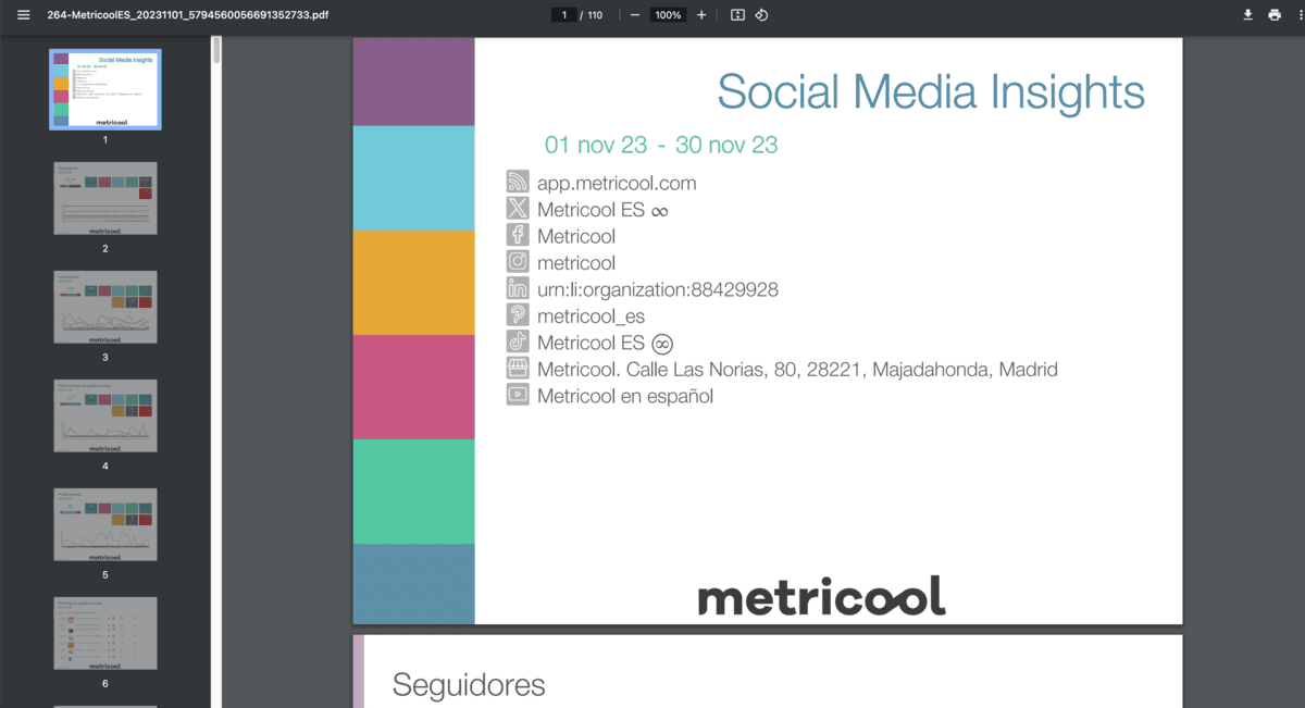 Custom Twitter reports with Metricool [Guide]