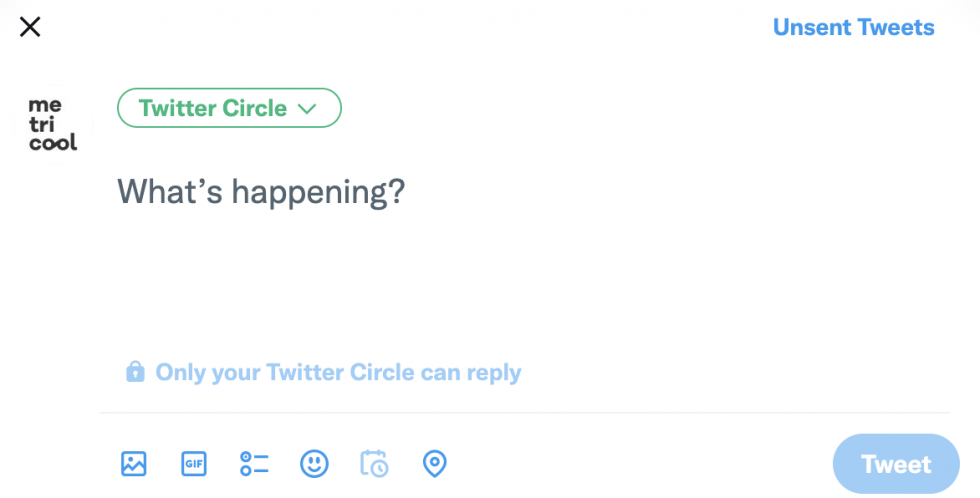 Twitter Cirlces: Share Content your Closest Friends