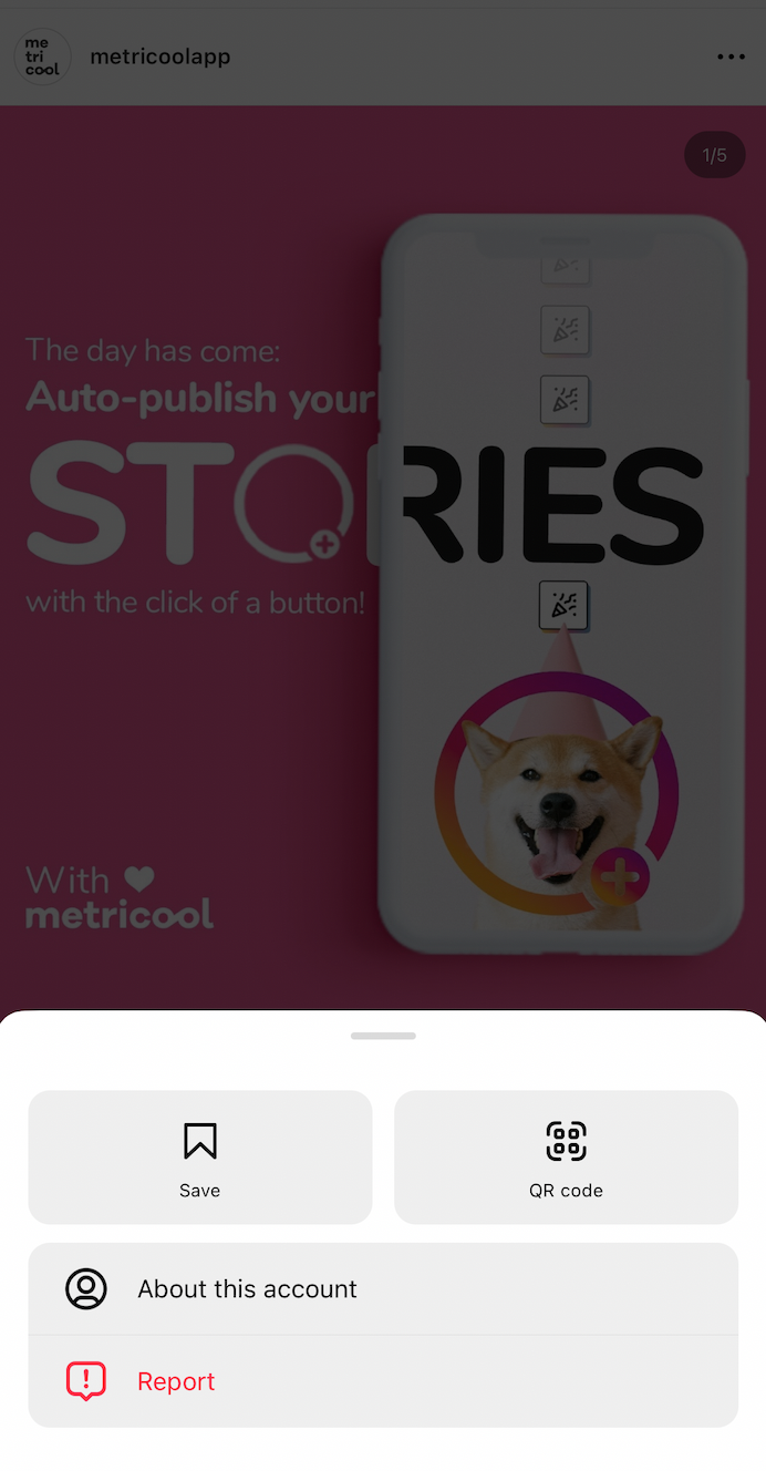How to create QR Codes on Instagram