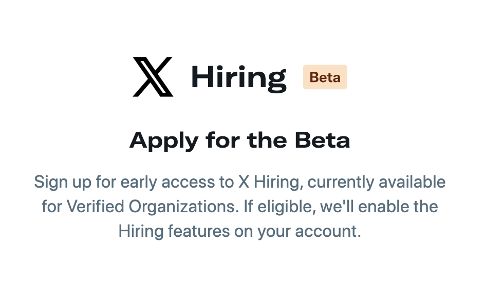 X Hiring: A New Feature to Challenge LinkedIn
