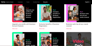 What is TikTok's Creative Center?