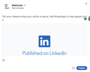 How to Write a LinkedIn Article