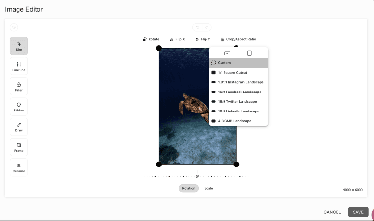 Social media Image Size Guide