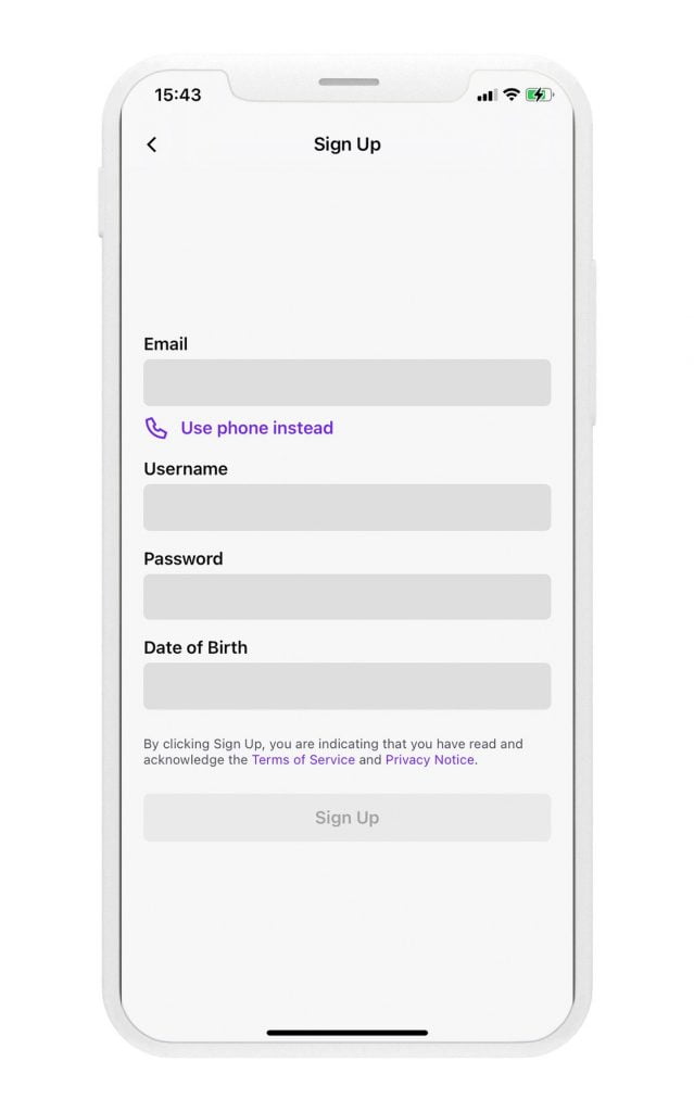 How to Sign up on Twitch from desktop or mobile step by step