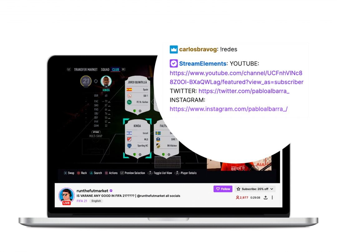 How to add StreamElements commands on Twitch