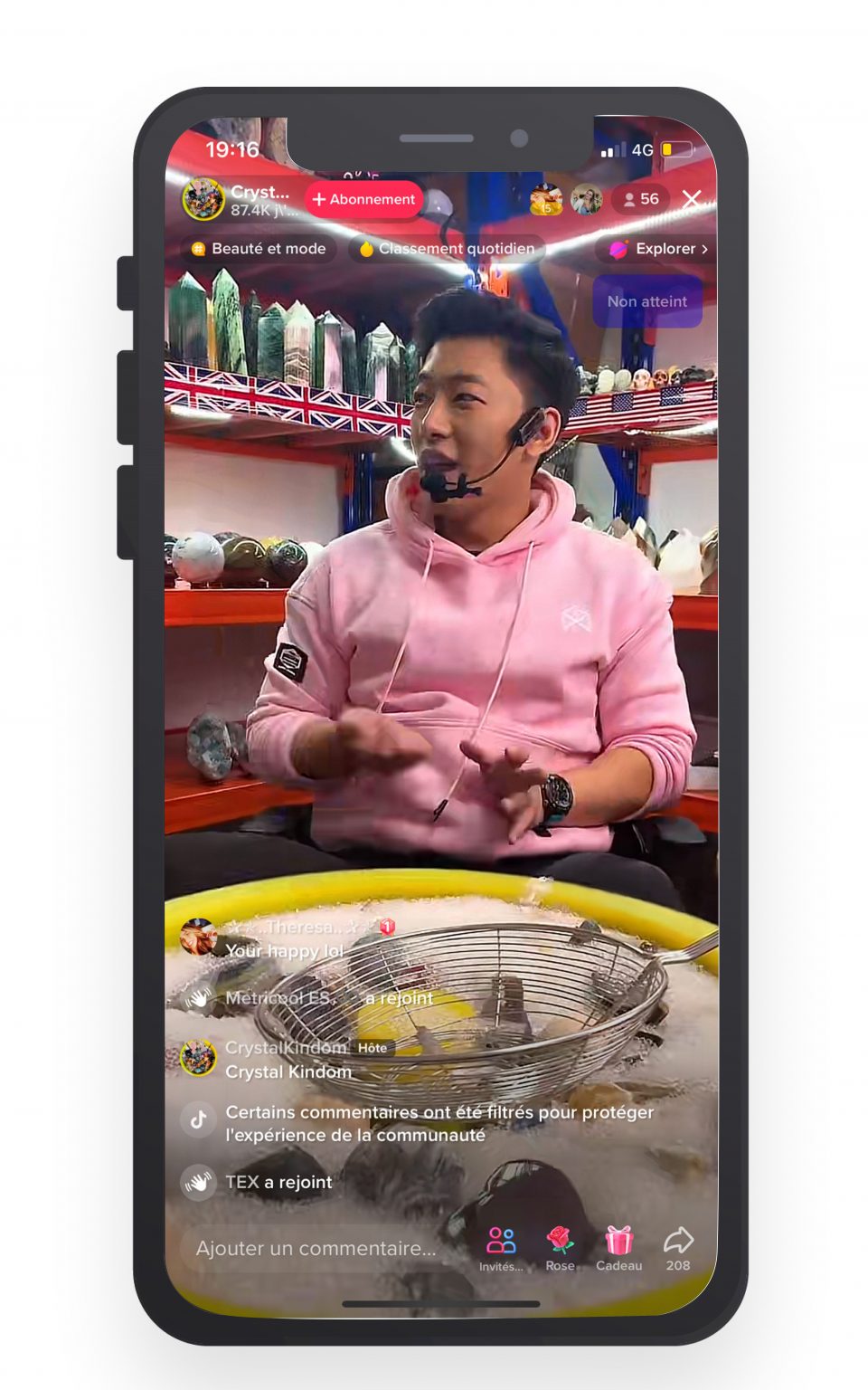 Comment créer des lives sur TikTok, étape par étape.