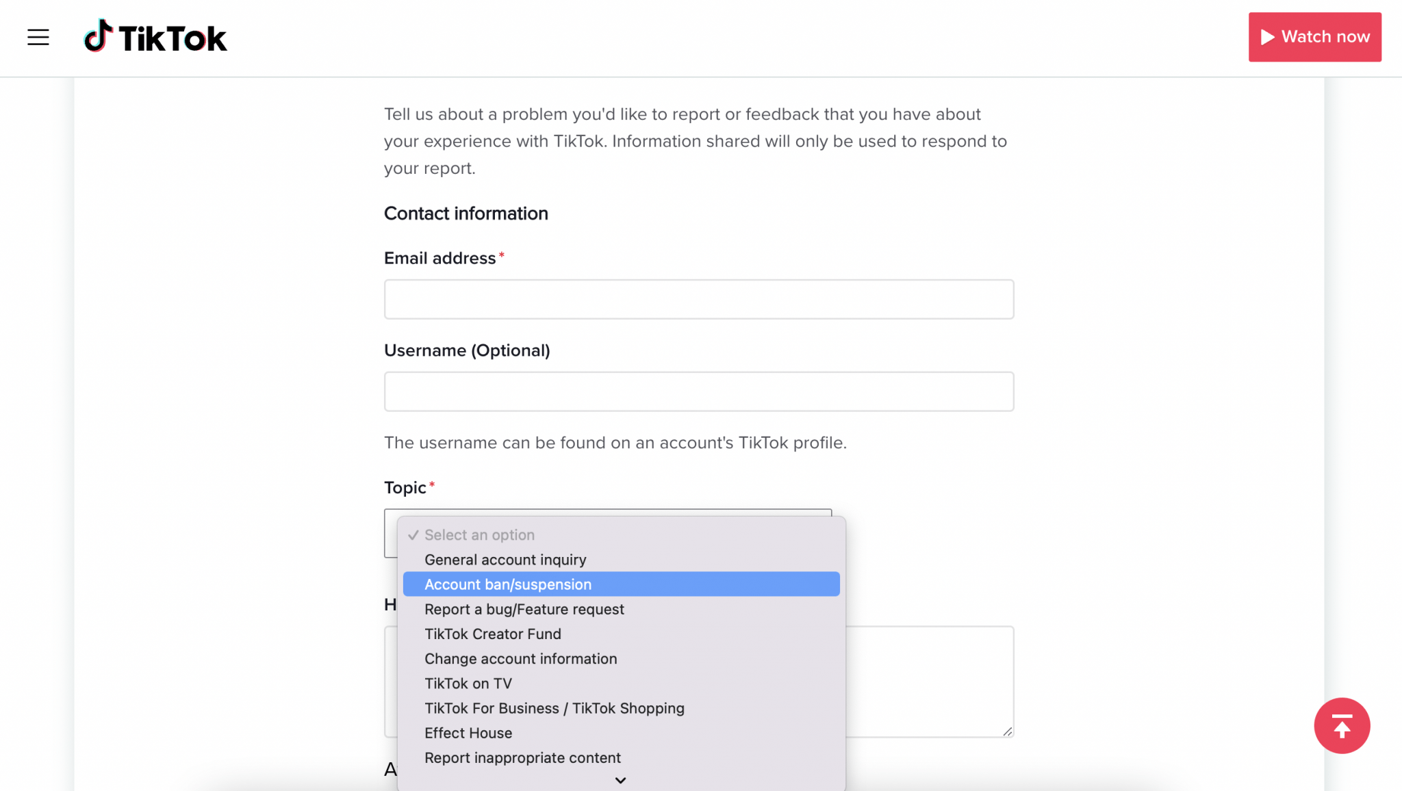 How to recover TikTok account: step by step