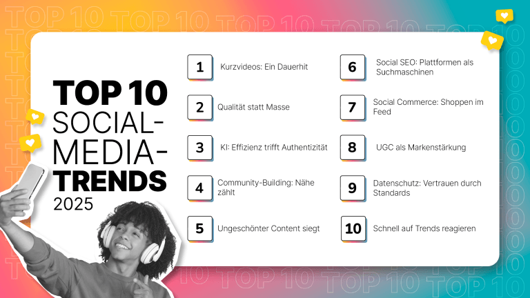 Social-Media-Trends 2025: Die Top-Insights aus 9 Plattformen