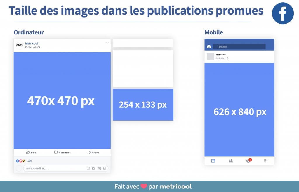 📷 Taille des Images sur Facebook 2021