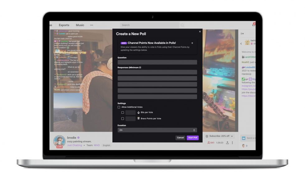 How to make Twitch Polls step-by-step during streamings