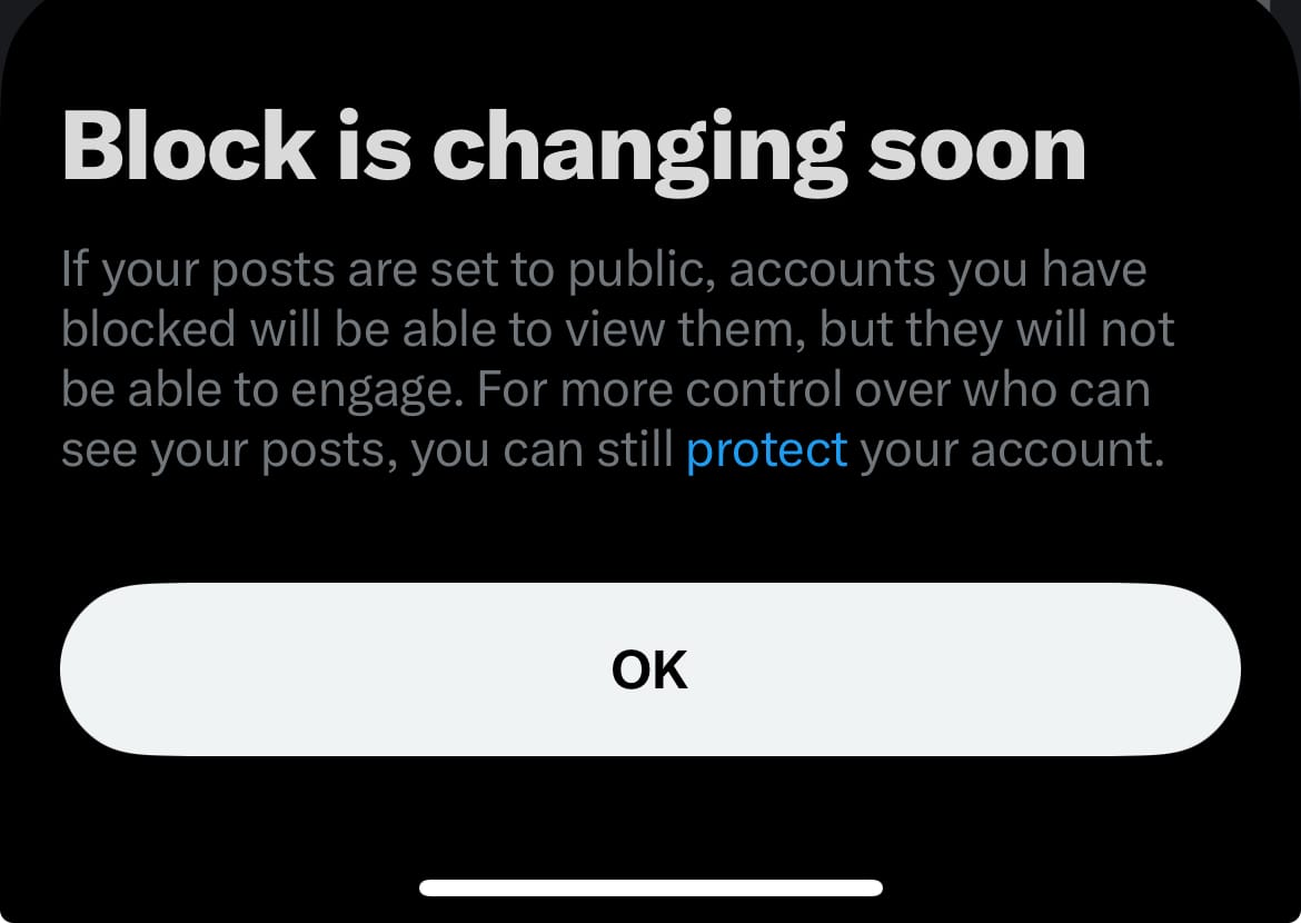 X (Twitter) Announces Changes to Block Feature