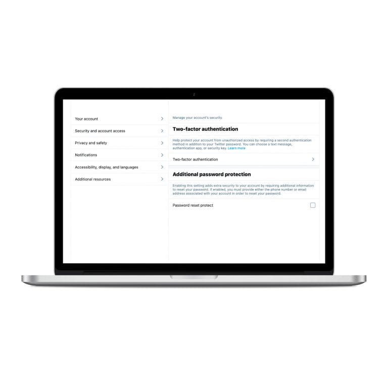 How to change the password on Twitter step-by-step