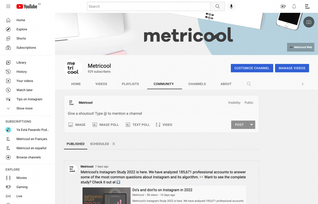 How to make community Posts on YouTube [GUIDE]