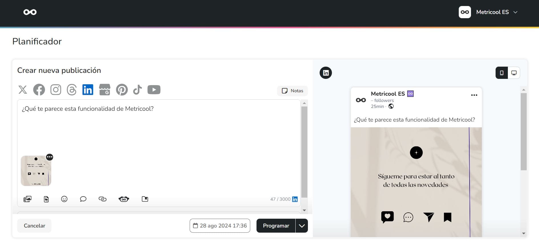 Canva con Metricool [TUTORIAL]