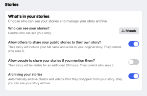 Facebook Stories Guide