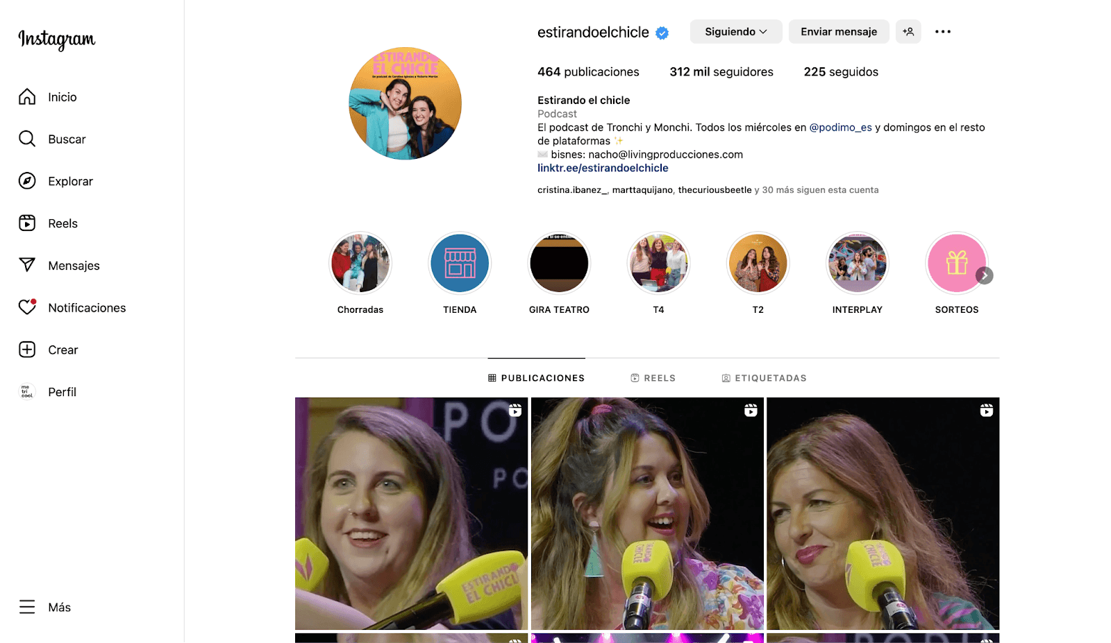 Podcast influencers - Ranking