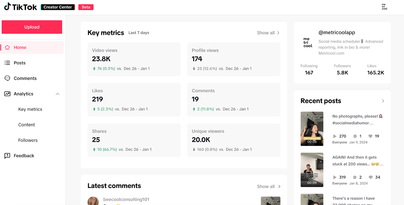 TikTok's Creator Center: New Tools on Desktop for Creators