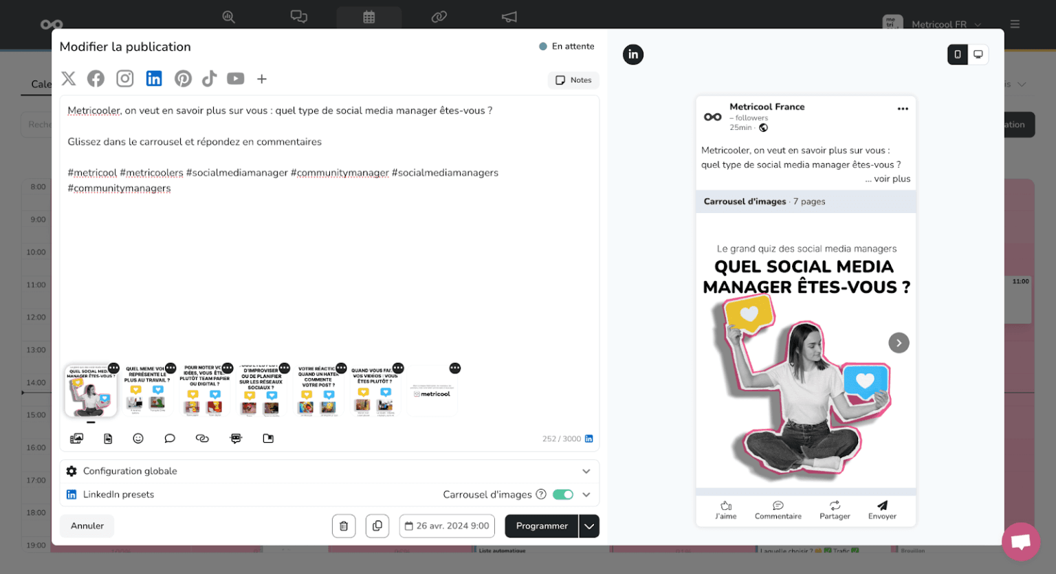 Comment faire un carrousel sur LinkedIn ? [+ Formats et Astuces]