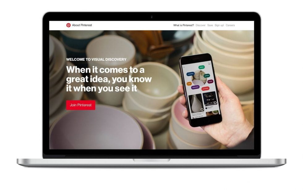 Pinterest online, how to use the web version