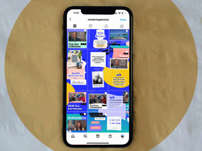Cómo crear un feed de Instagram + atractivo en 4 pasos