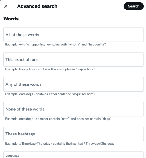 Twitter Search: Find Any Tweet