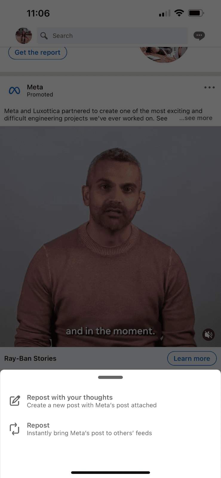 How to repost on LinkedIn