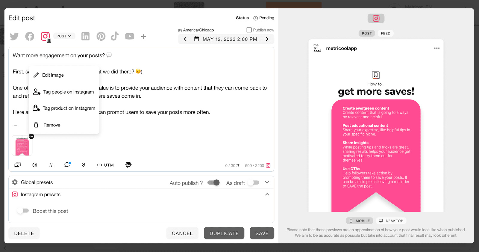 How to schedule Instagram content in 3 easy ways
