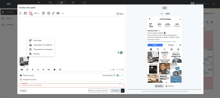 How to Preview Your Instagram Feed for Free