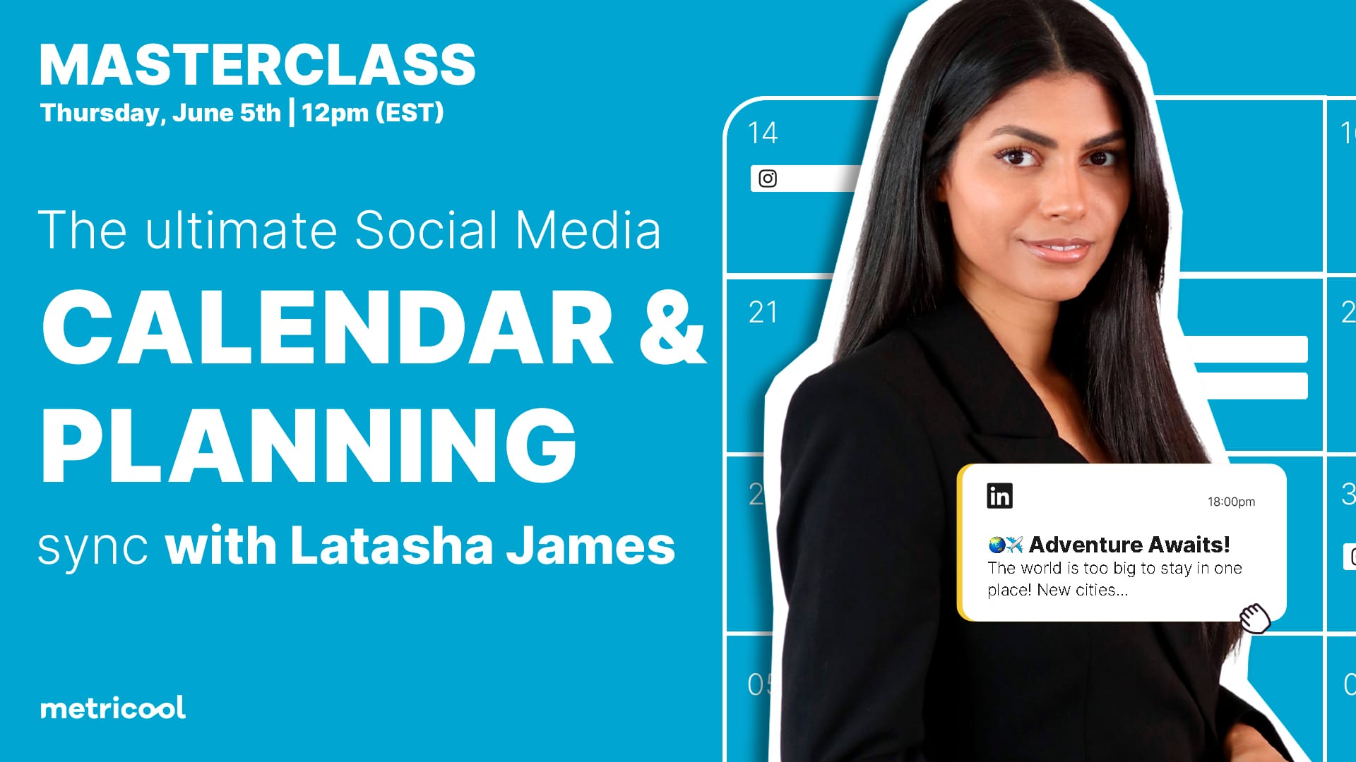 [FREE Masterclass] Ultimate Social Media Calendar & Planning