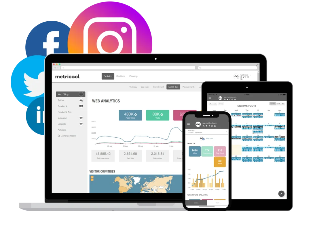 Metricool - Analyze, manage and measure your digital content