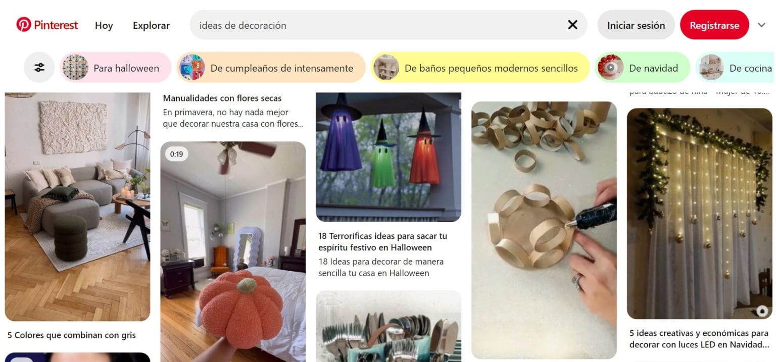 Cómo usar Pinterest gratis sin registrarse